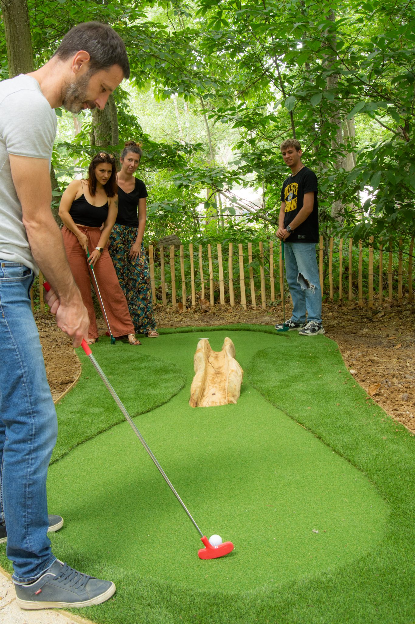 Safari Mini golf - Thoiry Zoo Safari